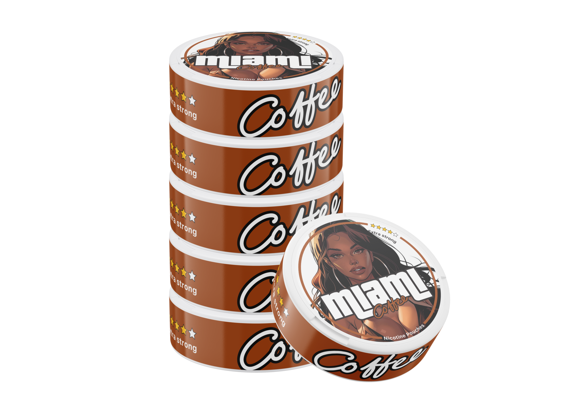 Miami Coffee Extra Strong x10 | MiamiSnus