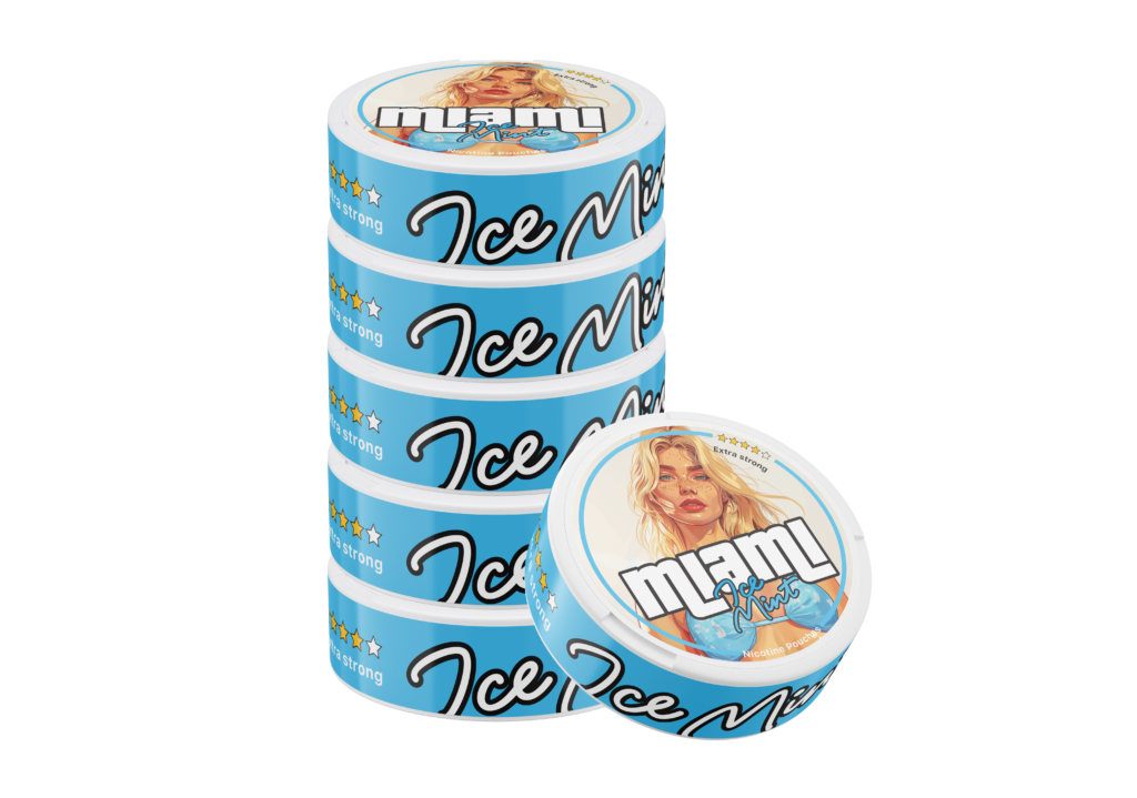 Miami IceMint Extra Strong x10 | MiamiSnus
